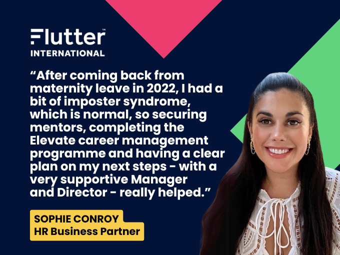 The Key to Confidence: Sophie's Career Journey at Flutter International | Flutter International